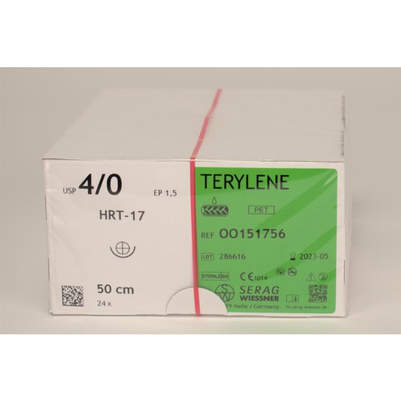 Terylene grün 4/0 HRT-17 0,5 2Dtz, 107,10