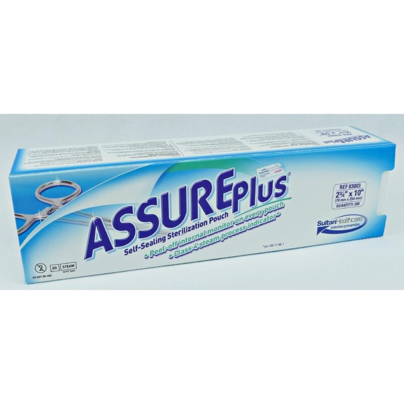 Assure plus Steribeutel 70x255 Pa, 13,12