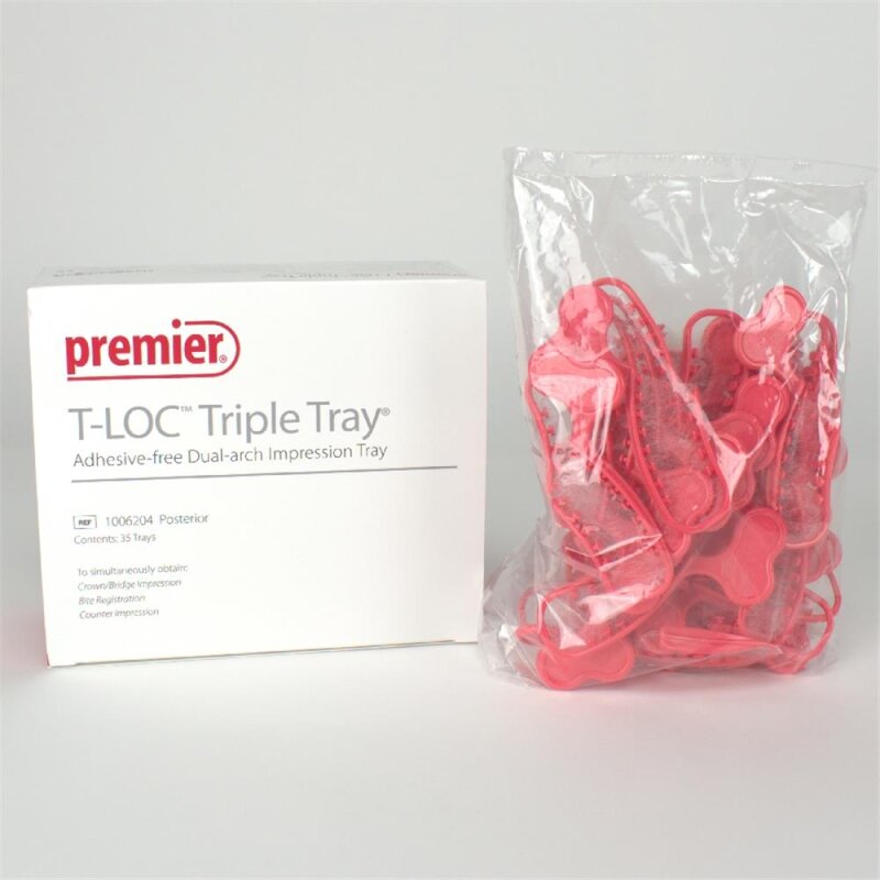 T-Loc Triple Tray posterior 35St, 35,45