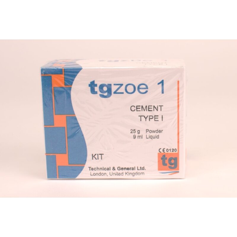 Zoe 1 ZOE TYPE I Cement Kit, Temp Fill, 17,20