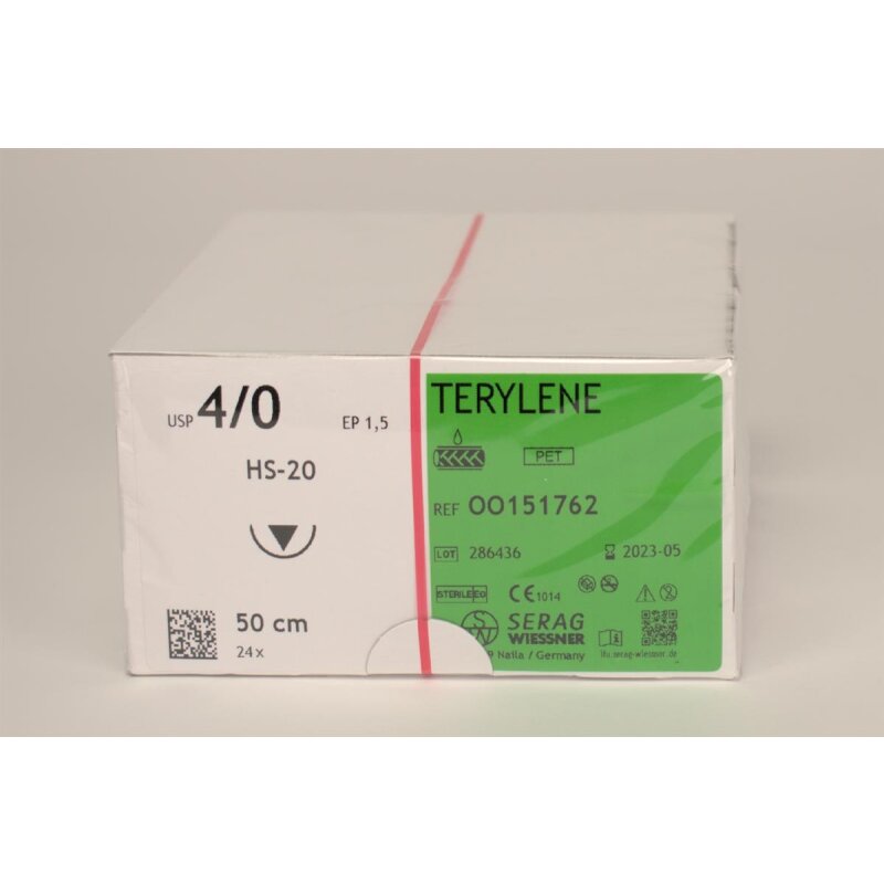 Terylene grün 4/0 HS-20 0,5 2Dtz, 83,53