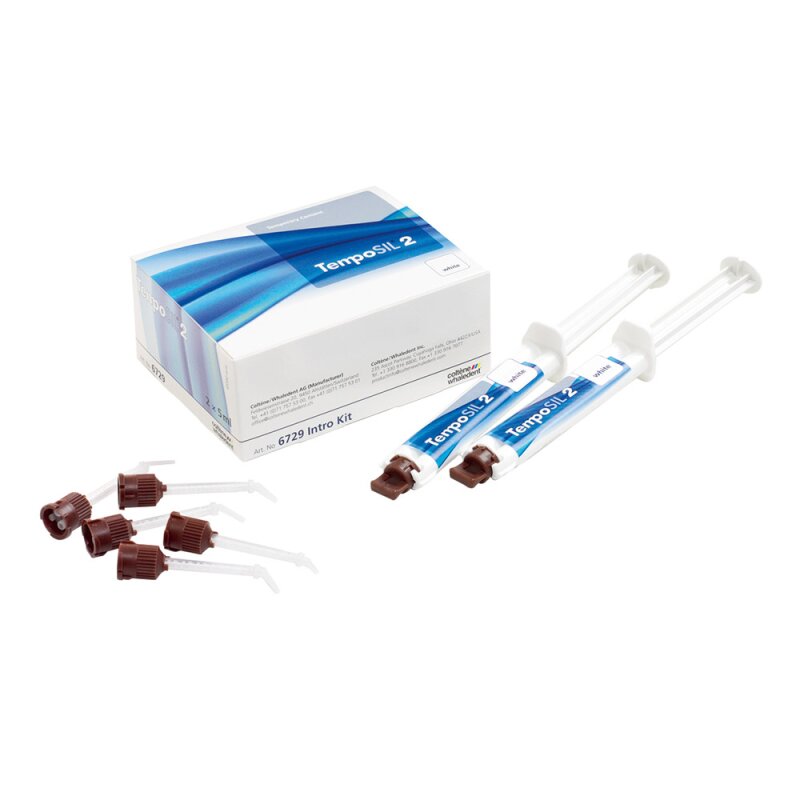 Temposil 2 Dentin 2x5ml Intro Kit, 26,91