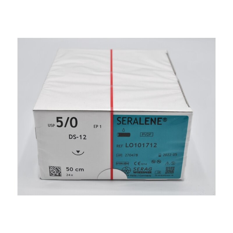 Seralene blau DS-12, USP 5/0, Packung 24 Stück, 100,19