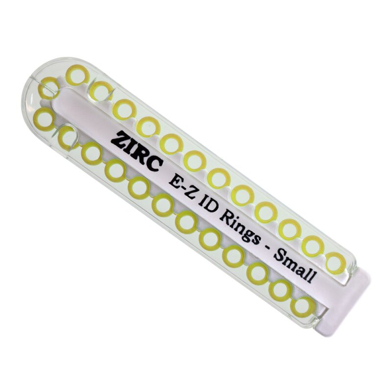 EZ-ID Markierungsringe klein n-gelb 25St, 10,51