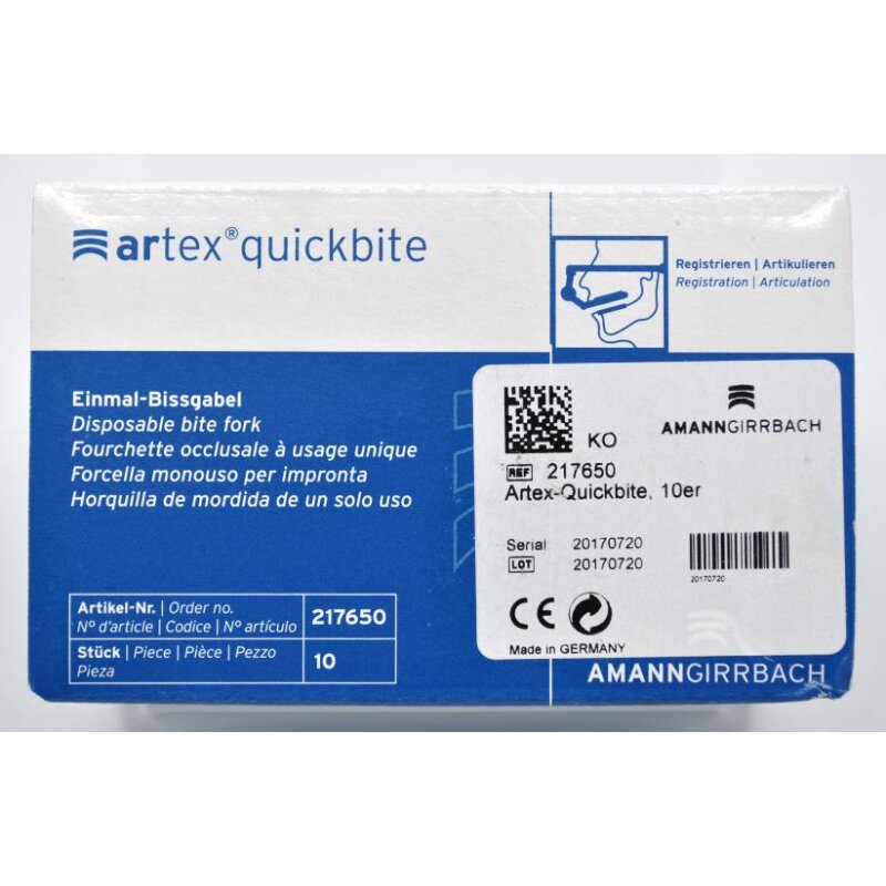 Artex-Quickbite CE ,10 Stück, 52,78