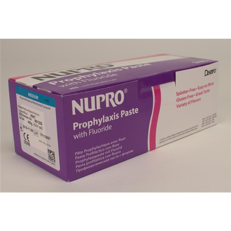 Nupro mint med. m.Fluorid 200x2g Cups, 64,89