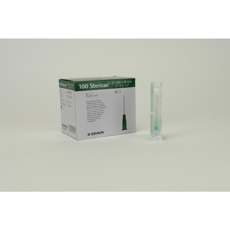 Sterican Einmalk. 0,80x40 Gr. 2 100St, 2,87