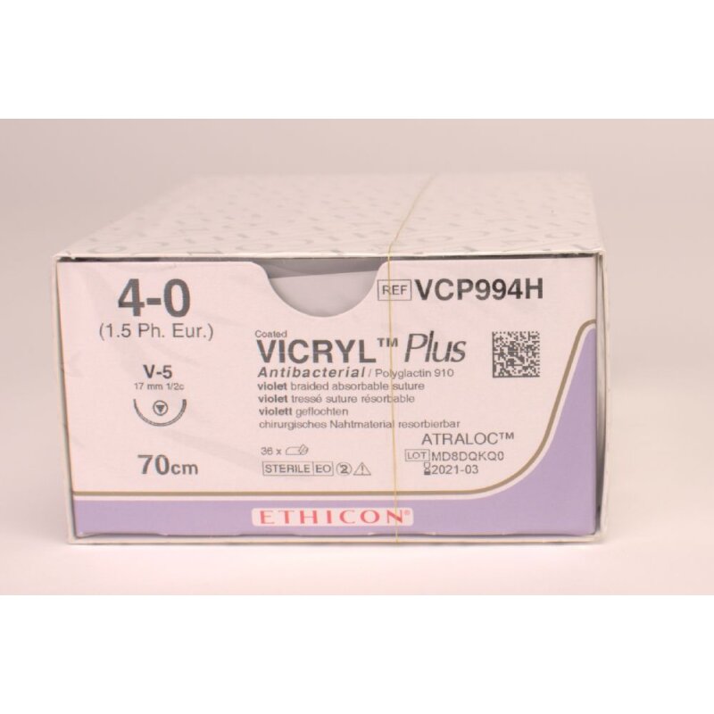 Vicryl Plus violett 4-0/1,5 V5 3Dtz, 249,80
