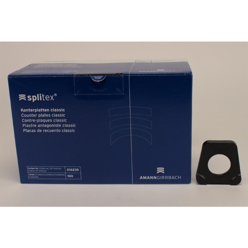 Splitex Konterplatten schwarz, 226,49