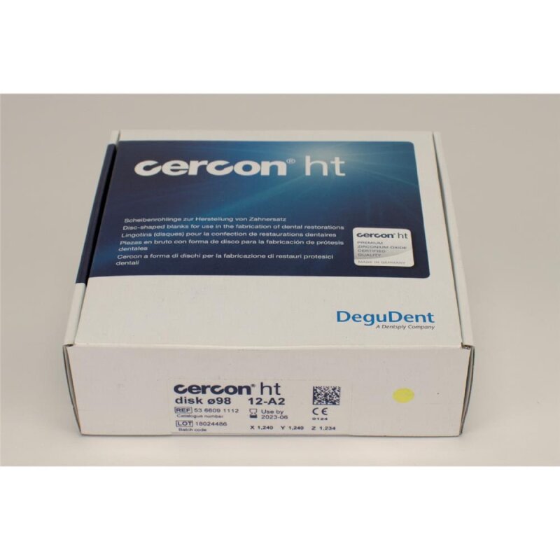 Cercon ht disk 98 A2-12 St, 161,11