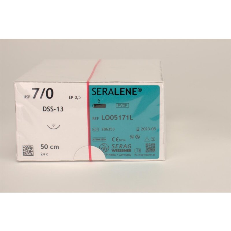 Seralene blau USP 7/0 DSS-13 2Dtz, 168,63