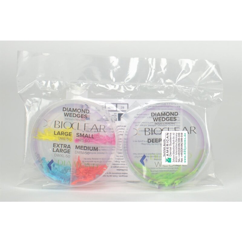 Bioclear Diamond Wedge sort. 80St, 117,77