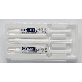OXYSAFE Professional Gel Spritze, 3 Stück, 119,35