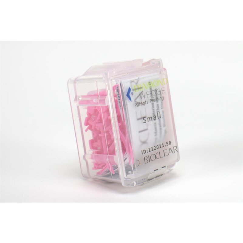 Bioclear Diamond Wedge small rosa 50St, 71,93