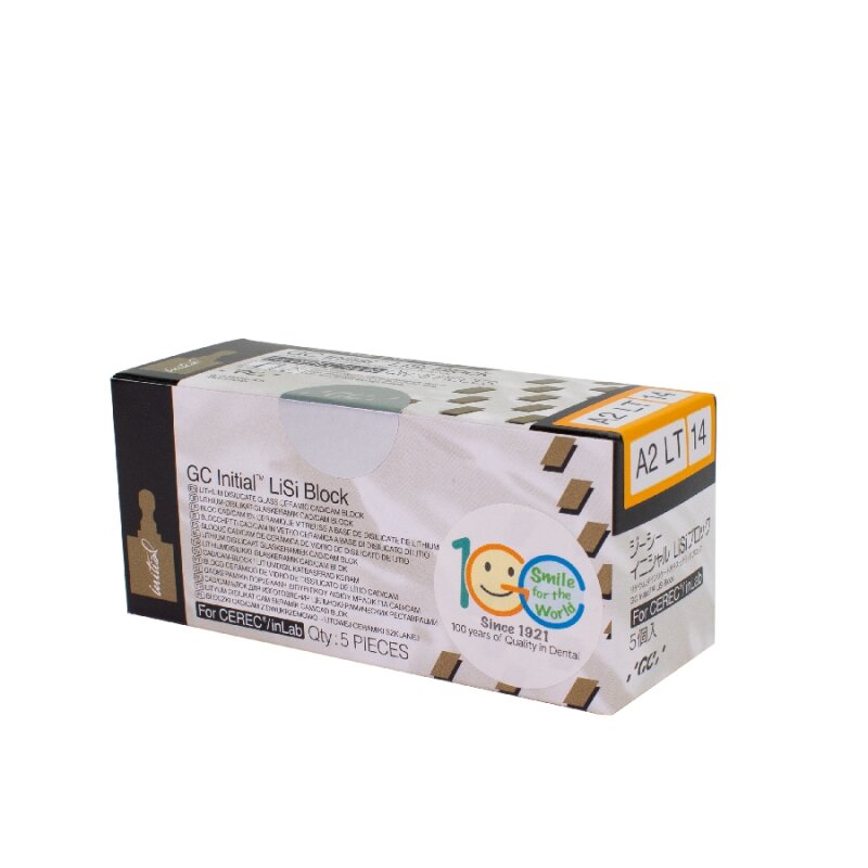 GC Initial LiSi Block CEREC 14,A2 LT 5St, 81,84